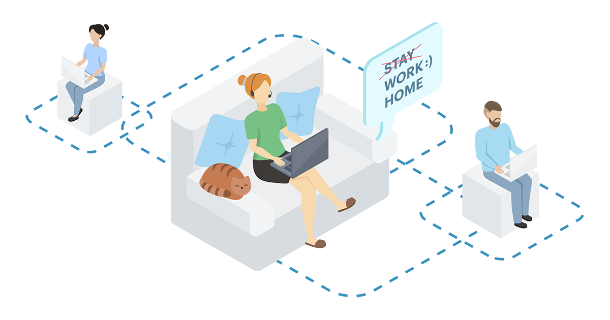 Remote Working Solutions – Virtual Office in Cloud